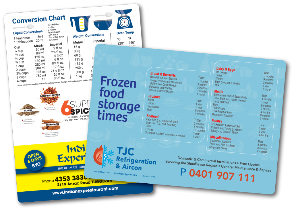 Buy A5 Kitchen Fridge Magnet - Australia