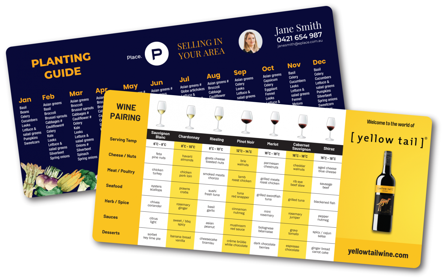 Buy Standard DL Promotional Fridge Magnet - Australia