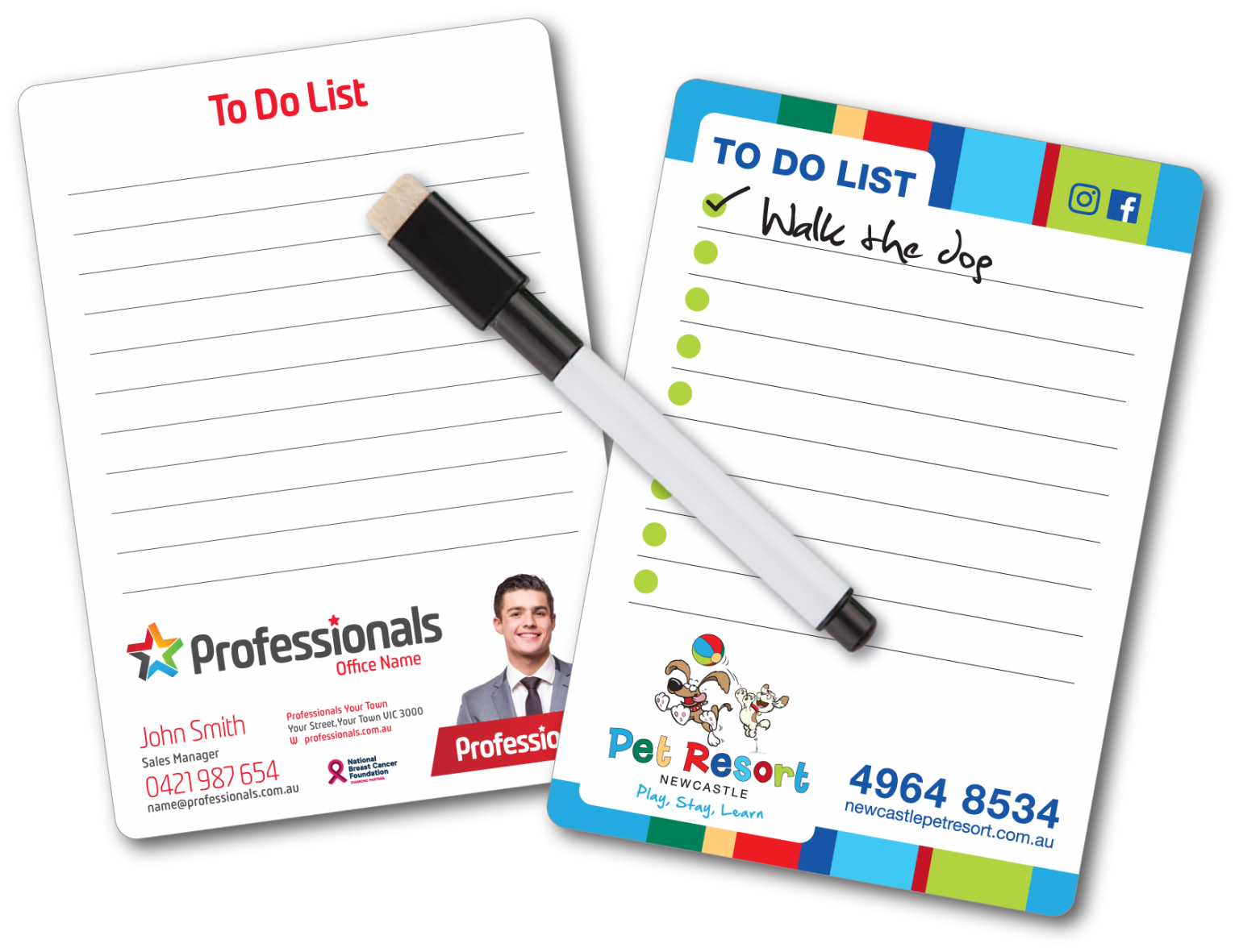 To Do List Magnet | Magnetic Shopping List | Fridge Magnets