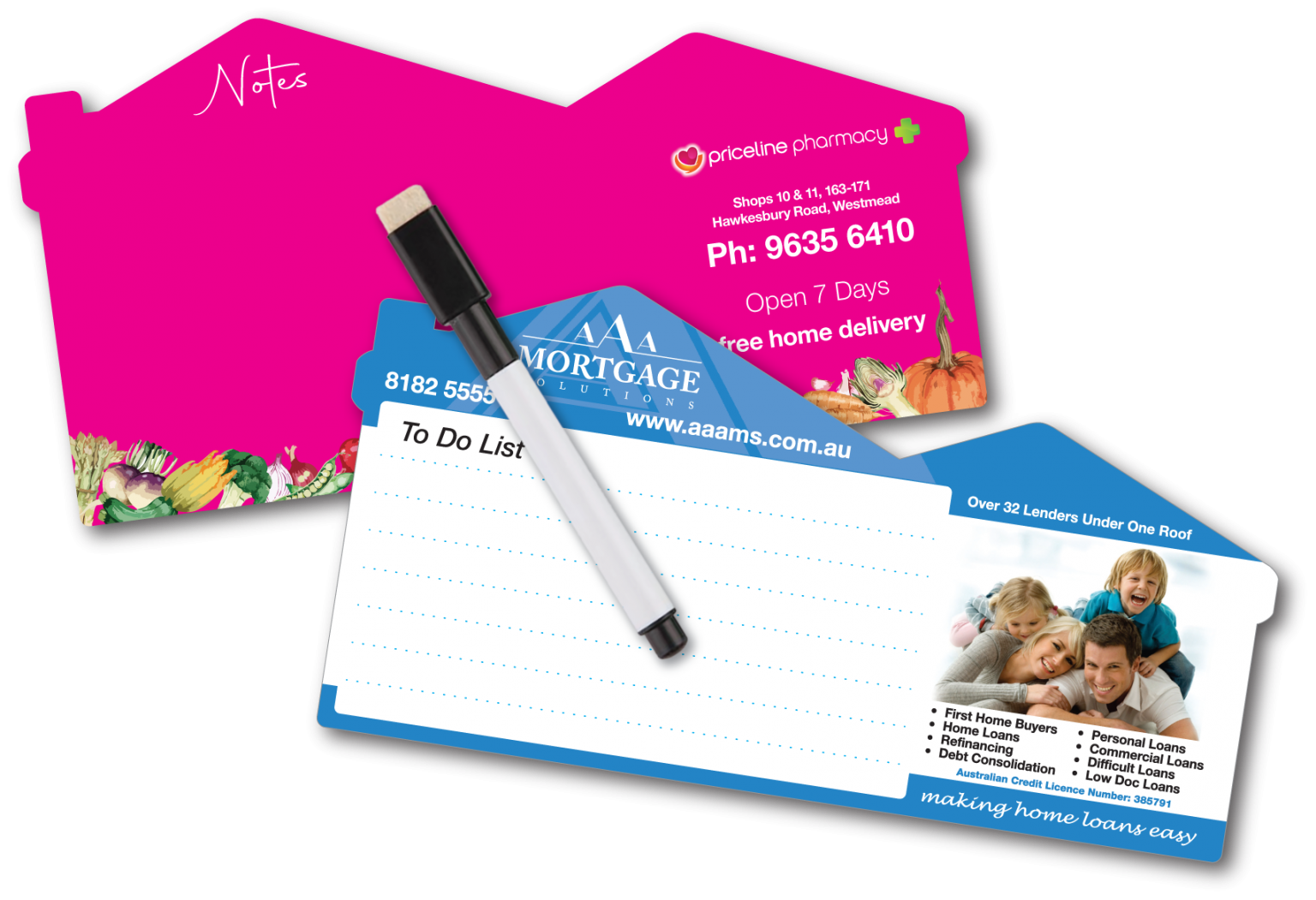 To Do List Magnet | Magnetic Shopping List | Fridge Magnets