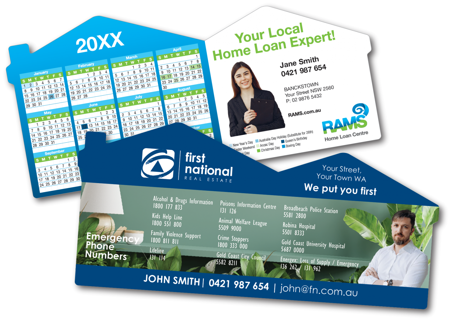 House Shaped Magnets | Fridge Magnets