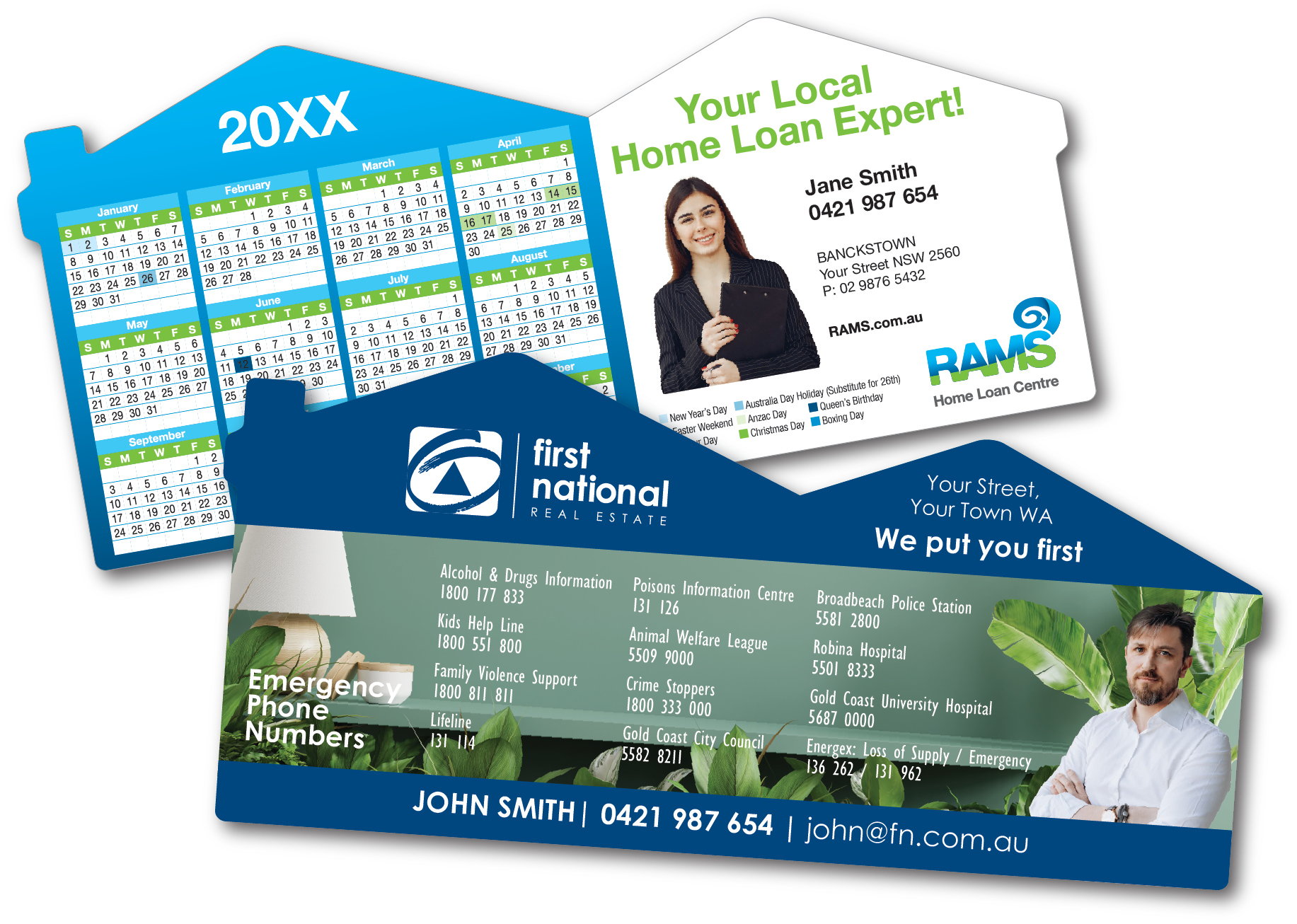 House Shaped Magnets | Fridge Magnets