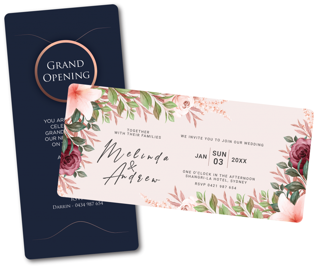 Special Event Magnet | Invitation Fridge Magnet | Fridge Magnets