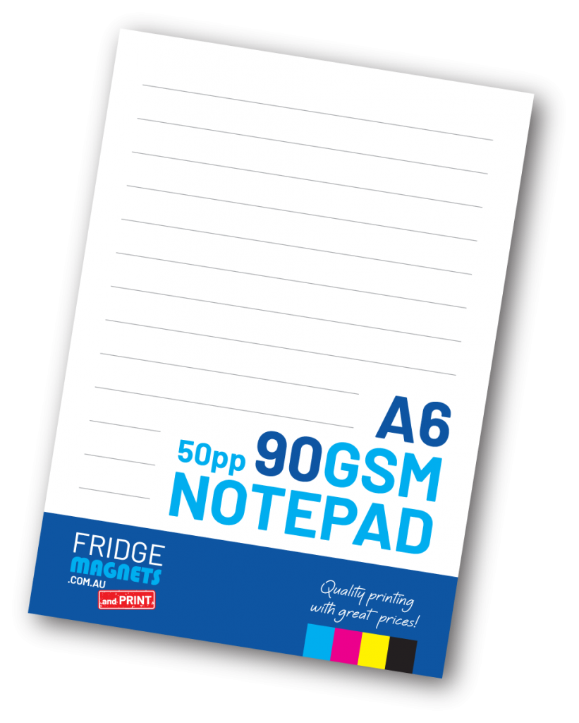 Get High Quality Notepad - A6 50pp 90gsm Pad at headNotepad Printing ...