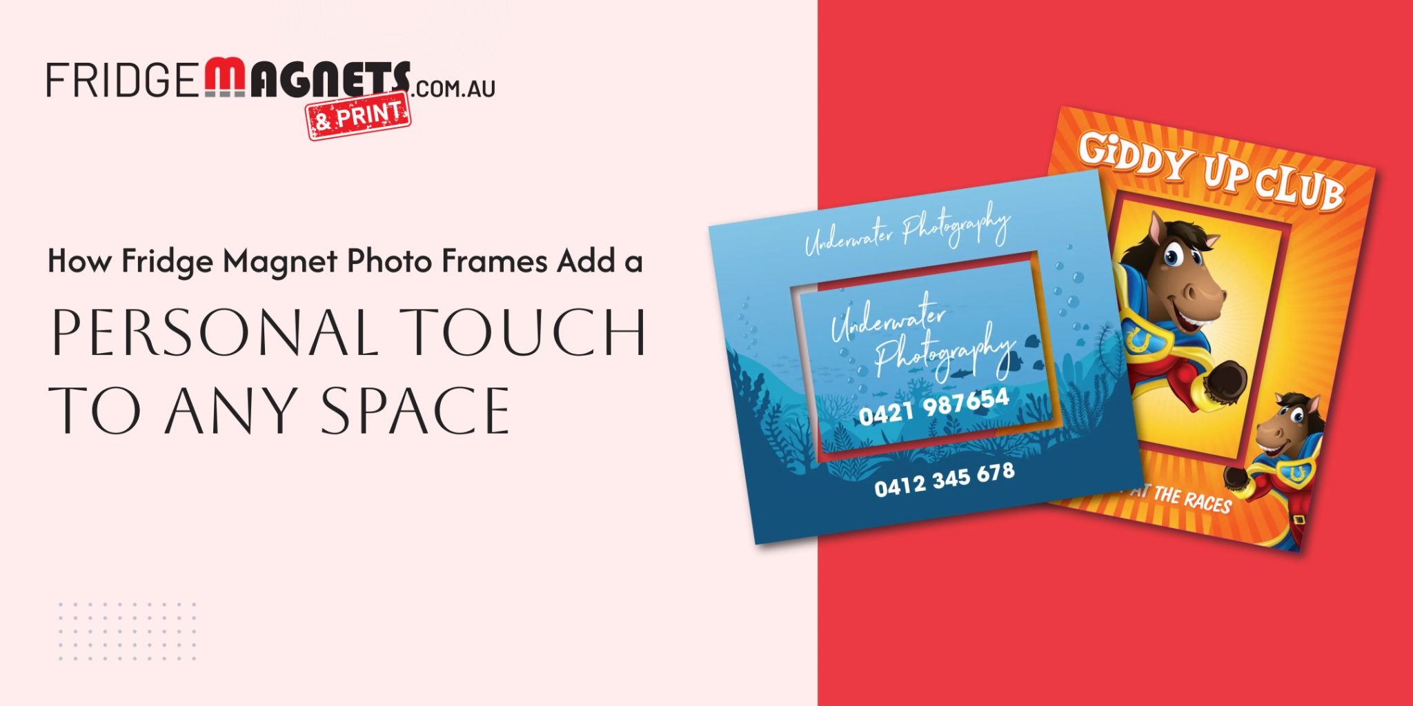 How Fridge Magnet Photo Frames Add a Personal Touch to Any Space