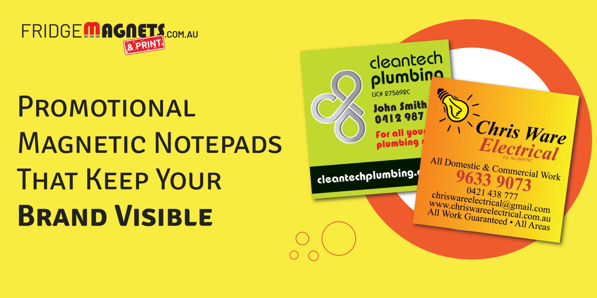 Promotional Magnetic Notepads That Keep Your Brand Visible